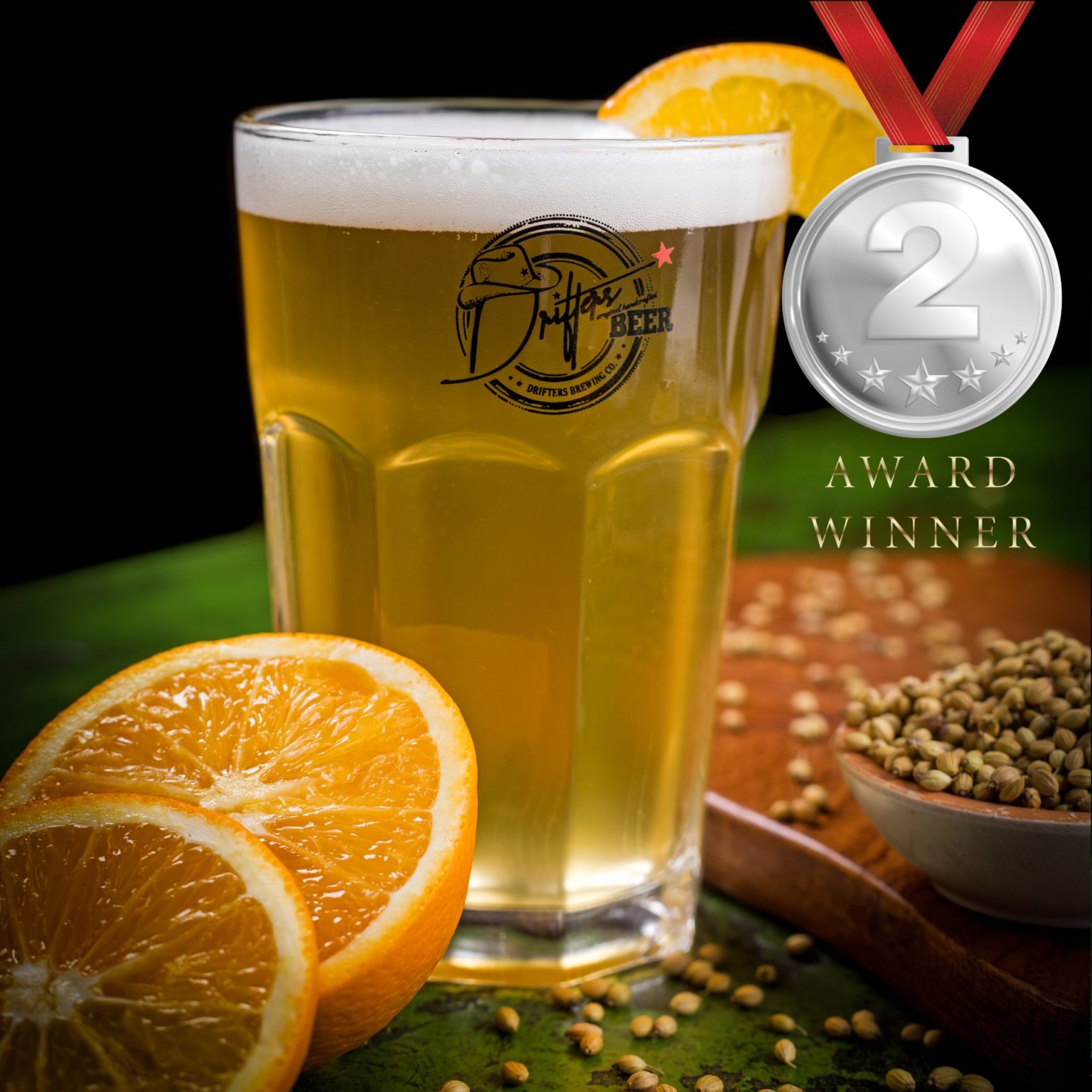 Belgian Wit (Sunshine) – 1000 ml – Drifters Brews (Craft Beer Delivery)